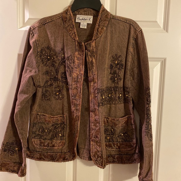 Flashback | Jackets & Coats | Flashback Brown Jacket | Poshmark